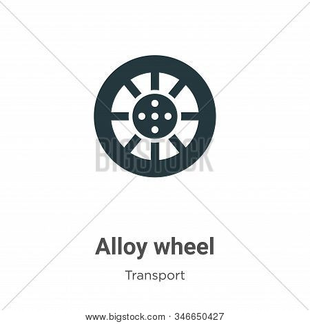 Alloy Wheel Icon Vector & Photo (Free Trial) | Bigstock