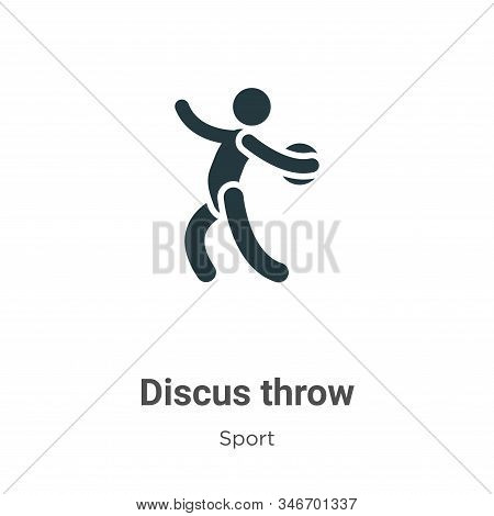 Discus Throw Icon Vector & Photo (Free Trial) | Bigstock