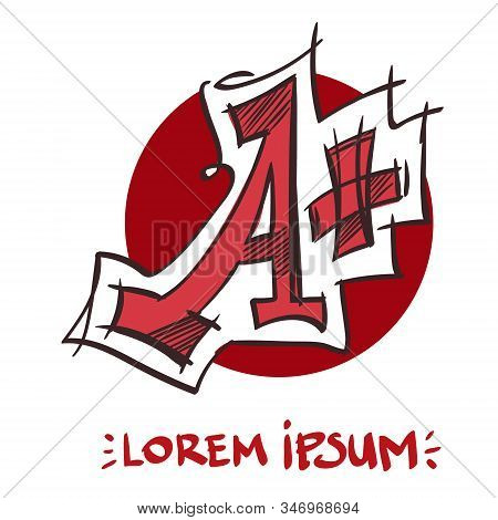 Letter Plus Sign Logo Vector & Photo (Free Trial) | Bigstock