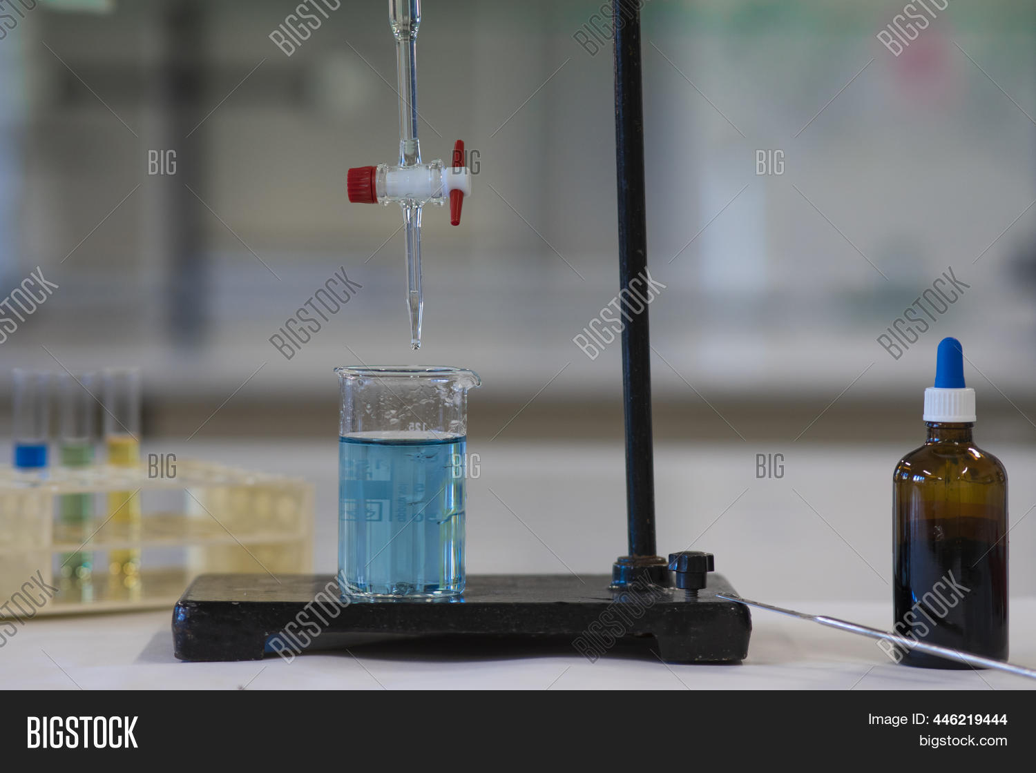 Chemical Titration. Image & Photo (Free Trial) | Bigstock