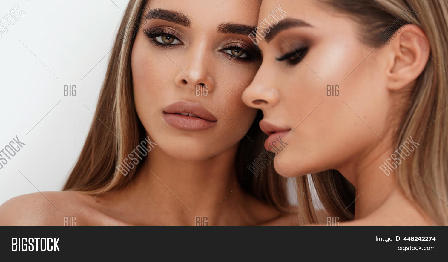 Beauty Portrait Two Image & Photo (Free Trial) | Bigstock