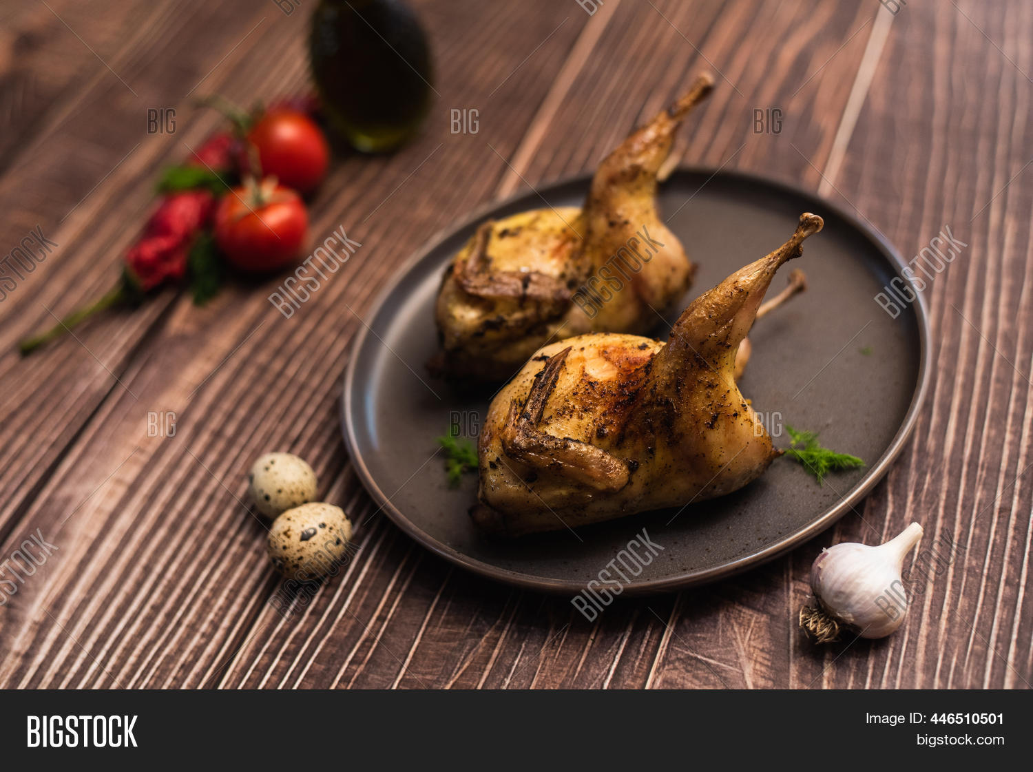 Whole Roasted Quails Image & Photo (Free Trial) | Bigstock