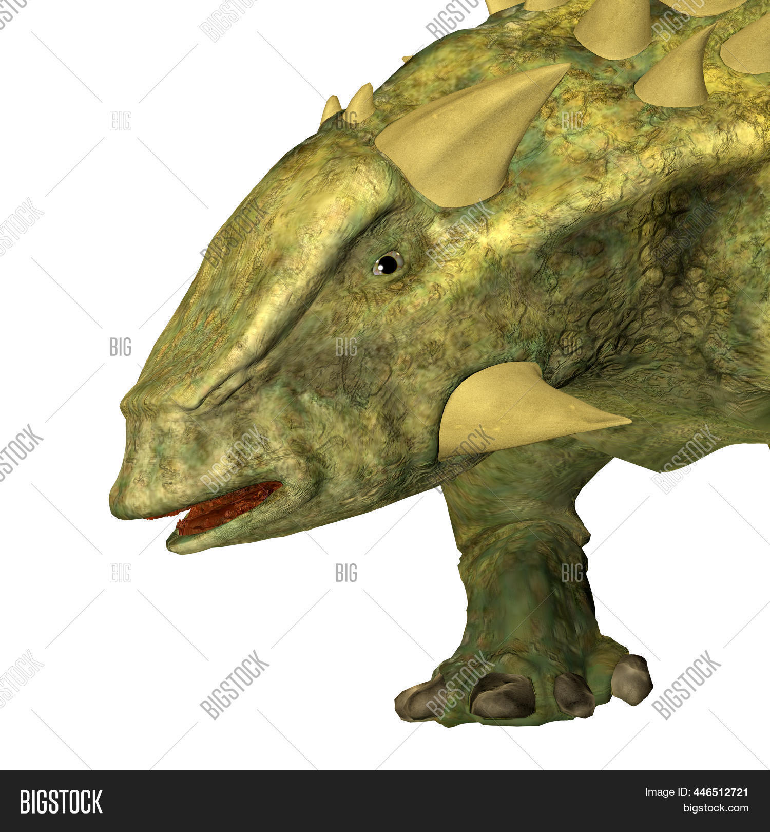 Talarurus Ankylosaurus Image & Photo (Free Trial) | Bigstock