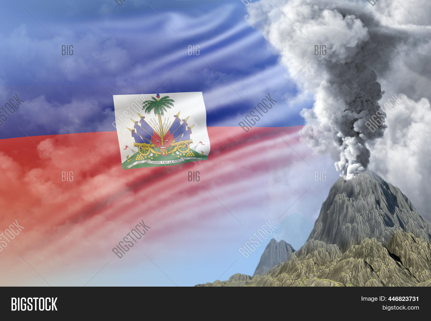 Conical Volcano Blast Image & Photo (Free Trial) | Bigstock