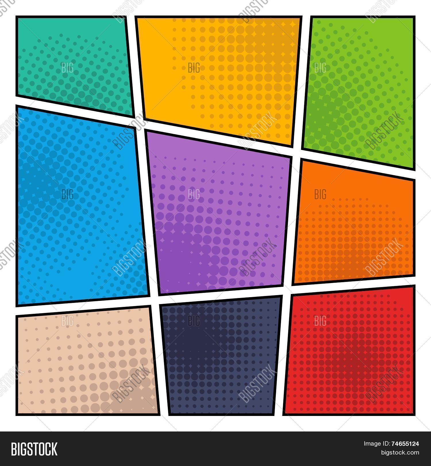 Comic Halftone Vector & Photo (Free Trial) | Bigstock