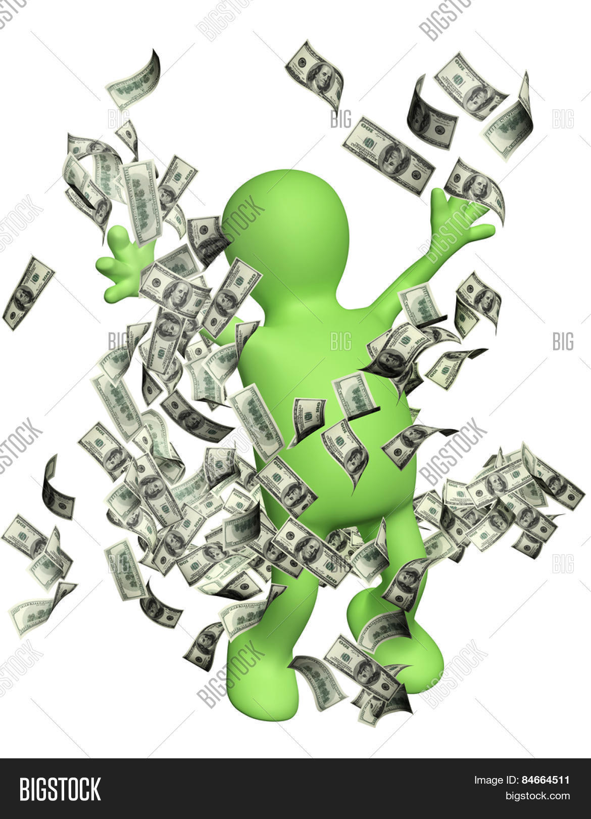 Happy Puppet Money. Image & Photo (Free Trial) | Bigstock