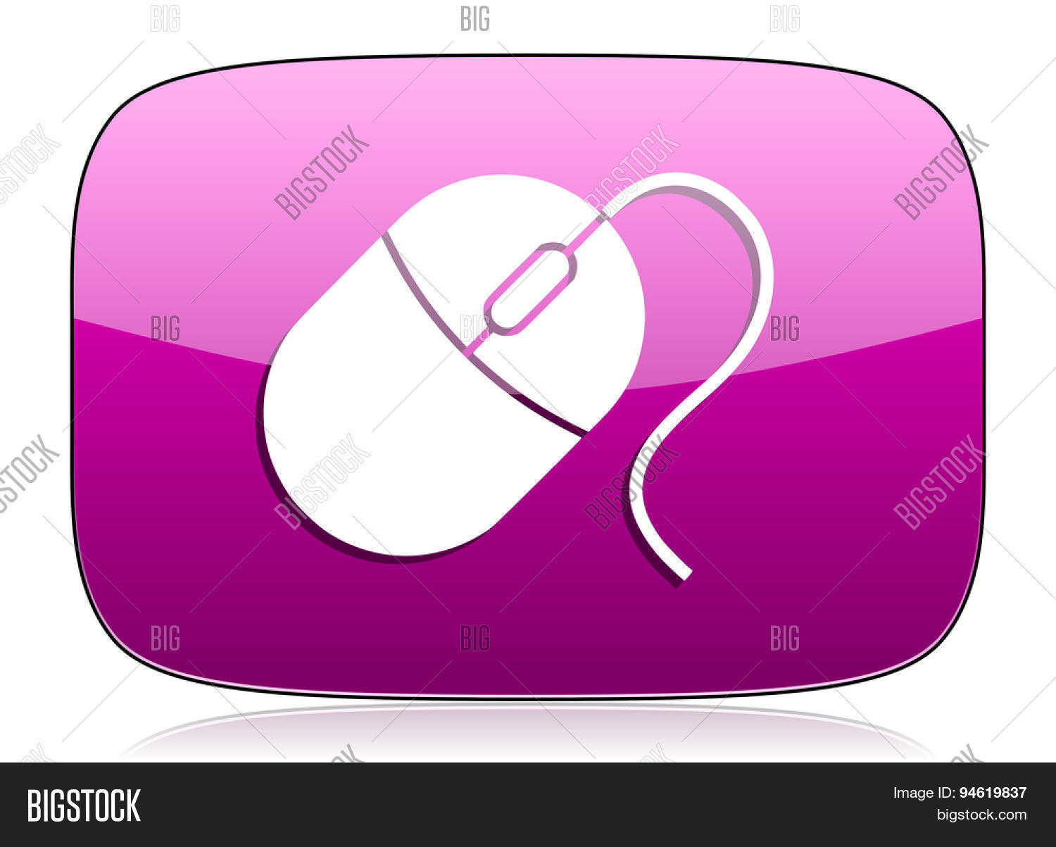 Computer Mouse Violet Image & Photo (Free Trial) | Bigstock