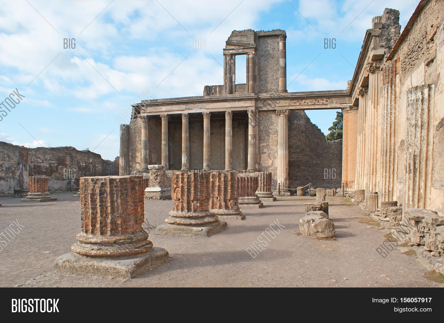 Ruins Jupiter Temple Image & Photo (Free Trial) | Bigstock