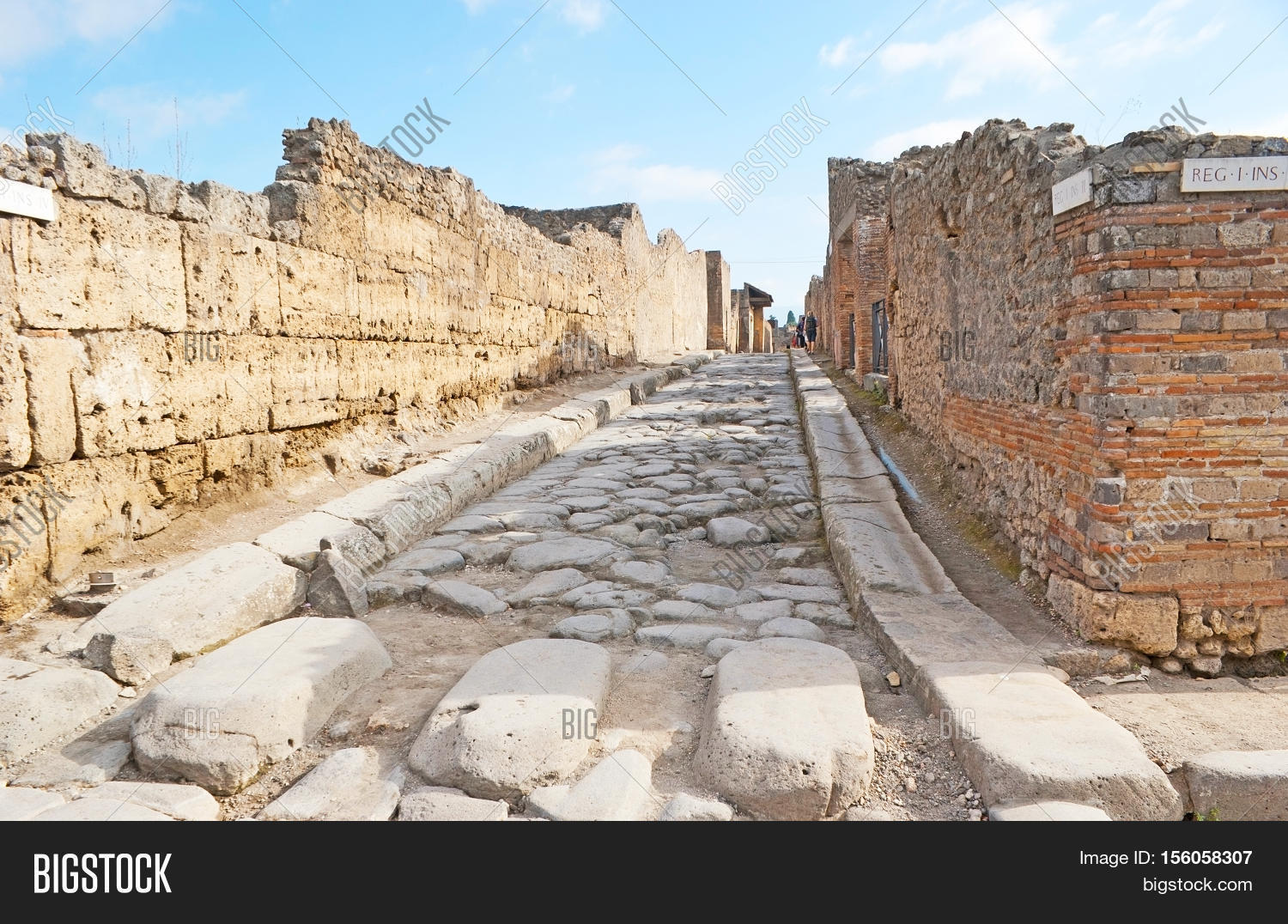 Ancient Road Pompeii Image & Photo (Free Trial) | Bigstock