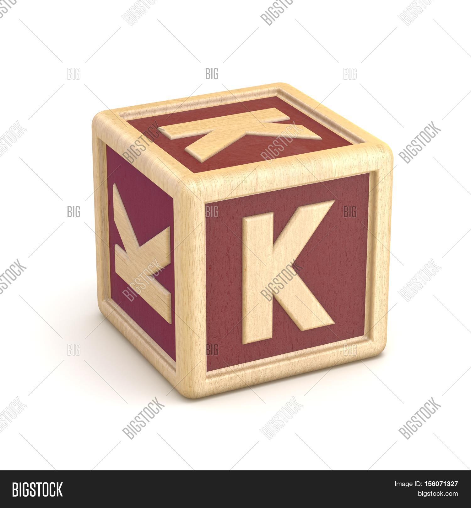 Letter K Wooden Image & Photo (Free Trial) | Bigstock