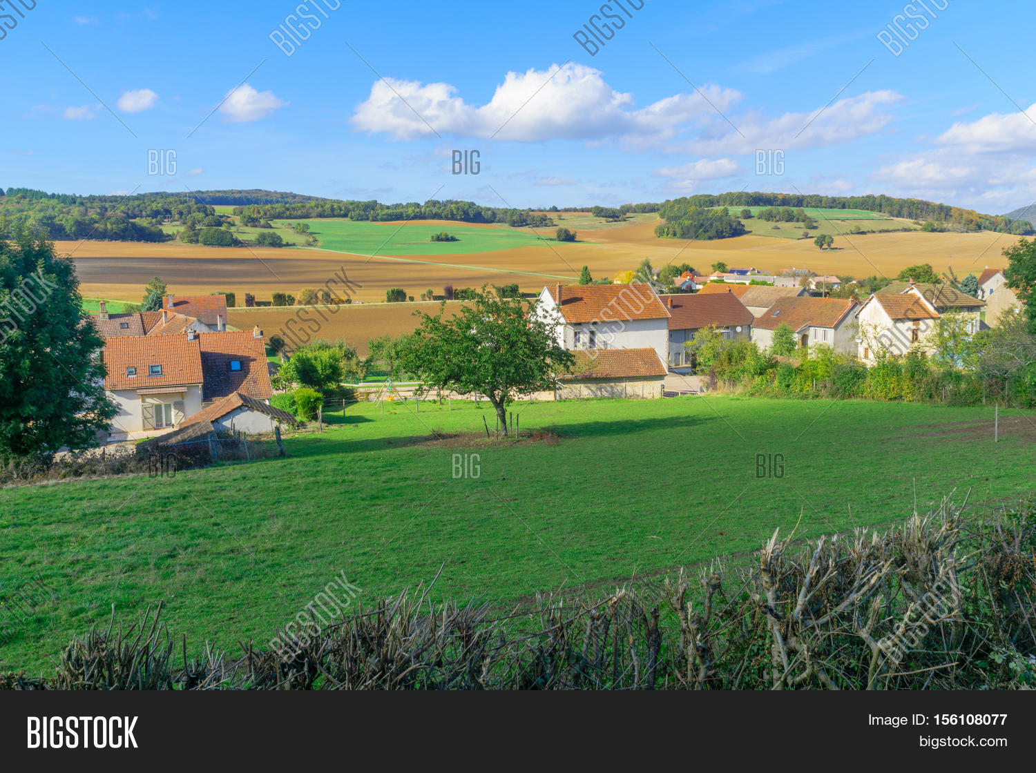 Countryside Cote Dor, Image & Photo (Free Trial) | Bigstock