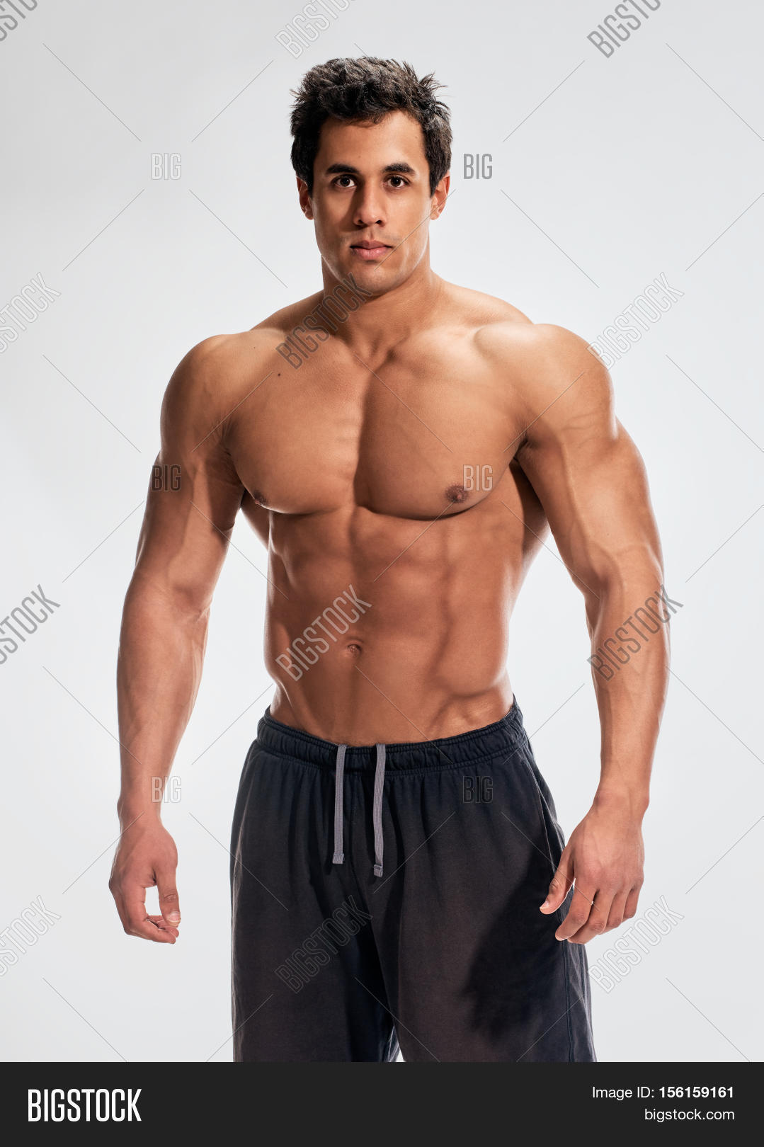 Athlete Muscular Image & Photo (Free Trial) | Bigstock