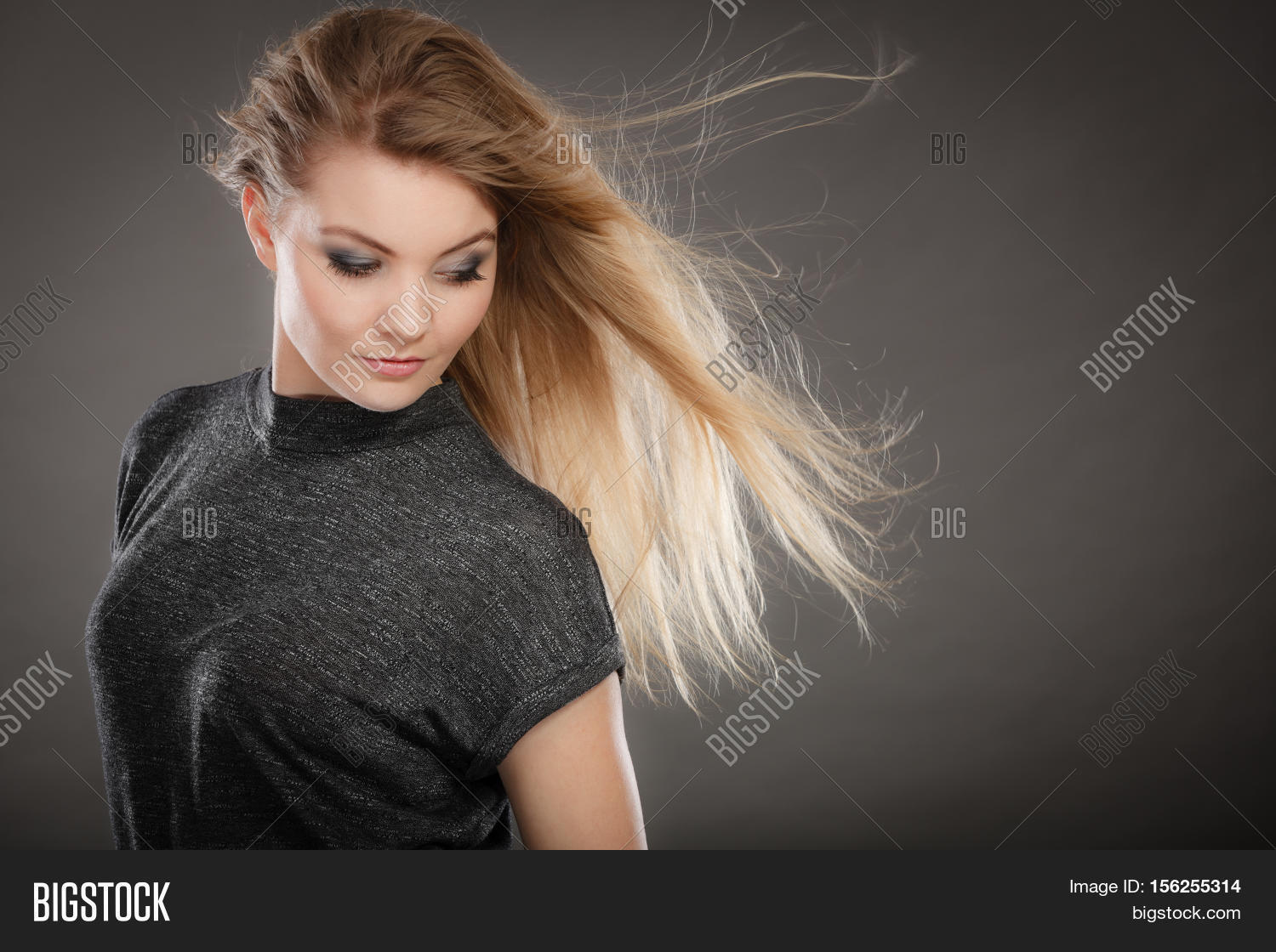 Smiling Joyful Lady Image & Photo (Free Trial) | Bigstock