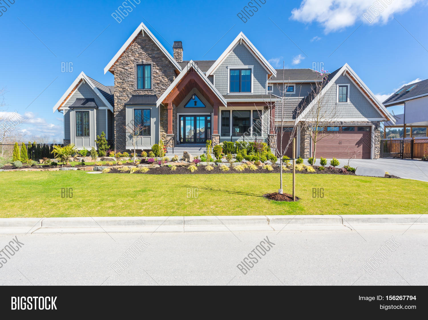Custom Built House On Image & Photo (Free Trial) | Bigstock