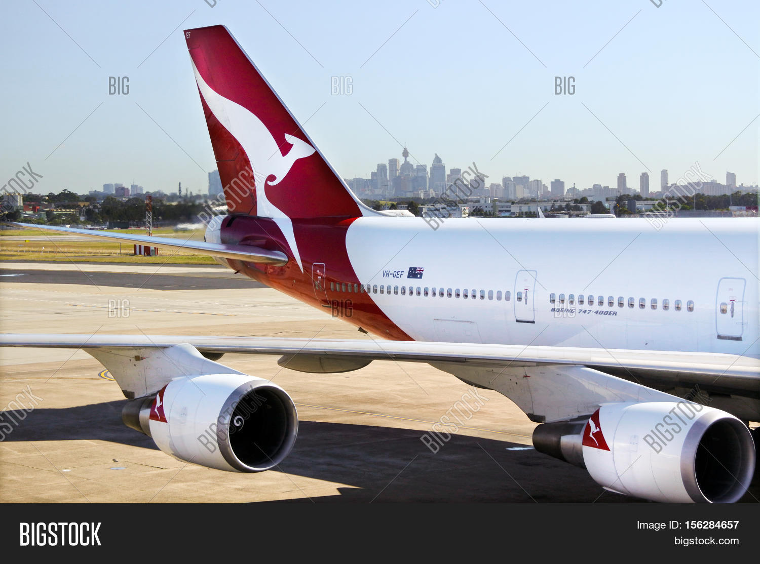 Qantas Airways Jet Image & Photo (Free Trial) | Bigstock