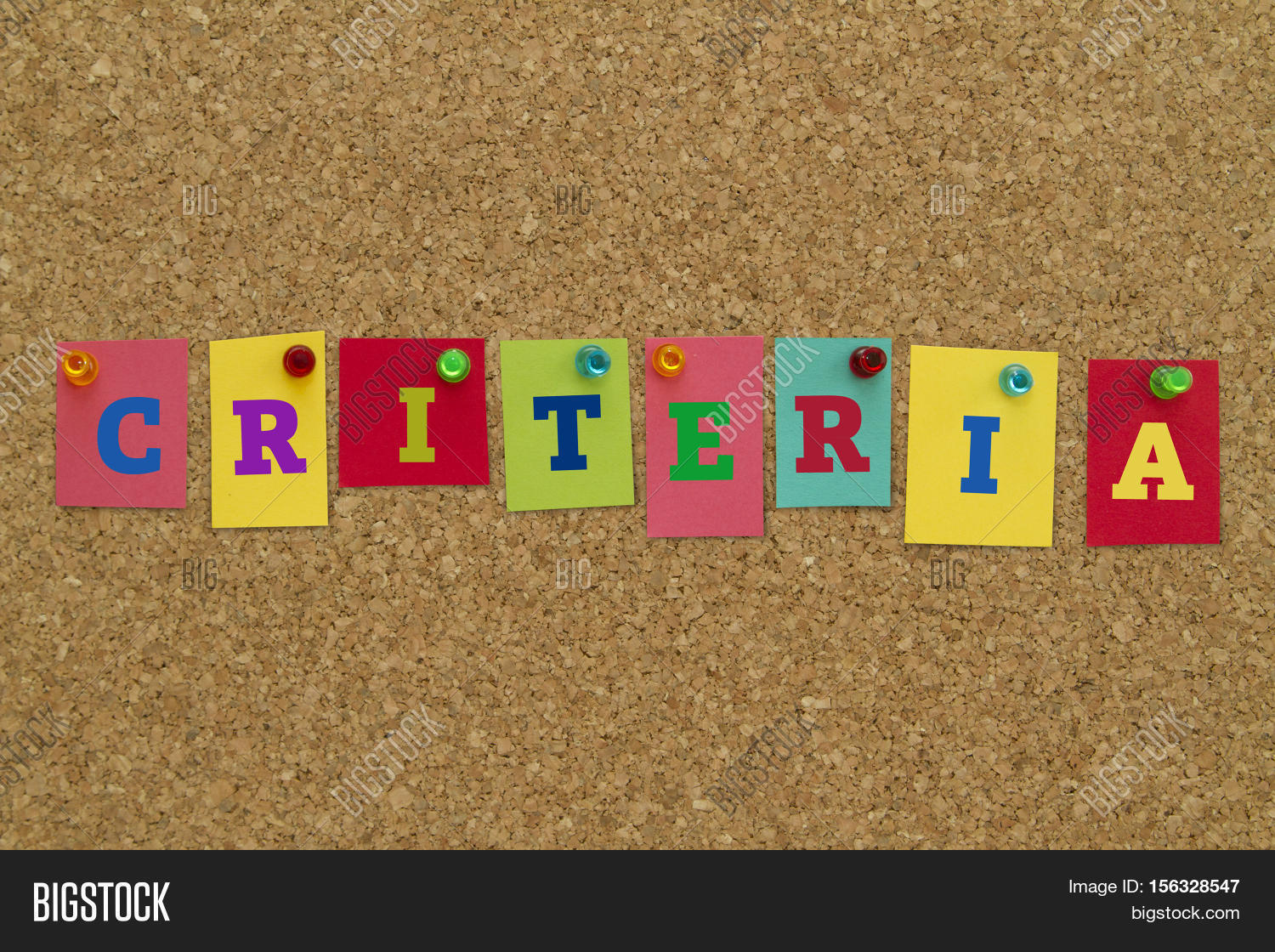 Criteria Word Written Image & Photo (Free Trial) | Bigstock