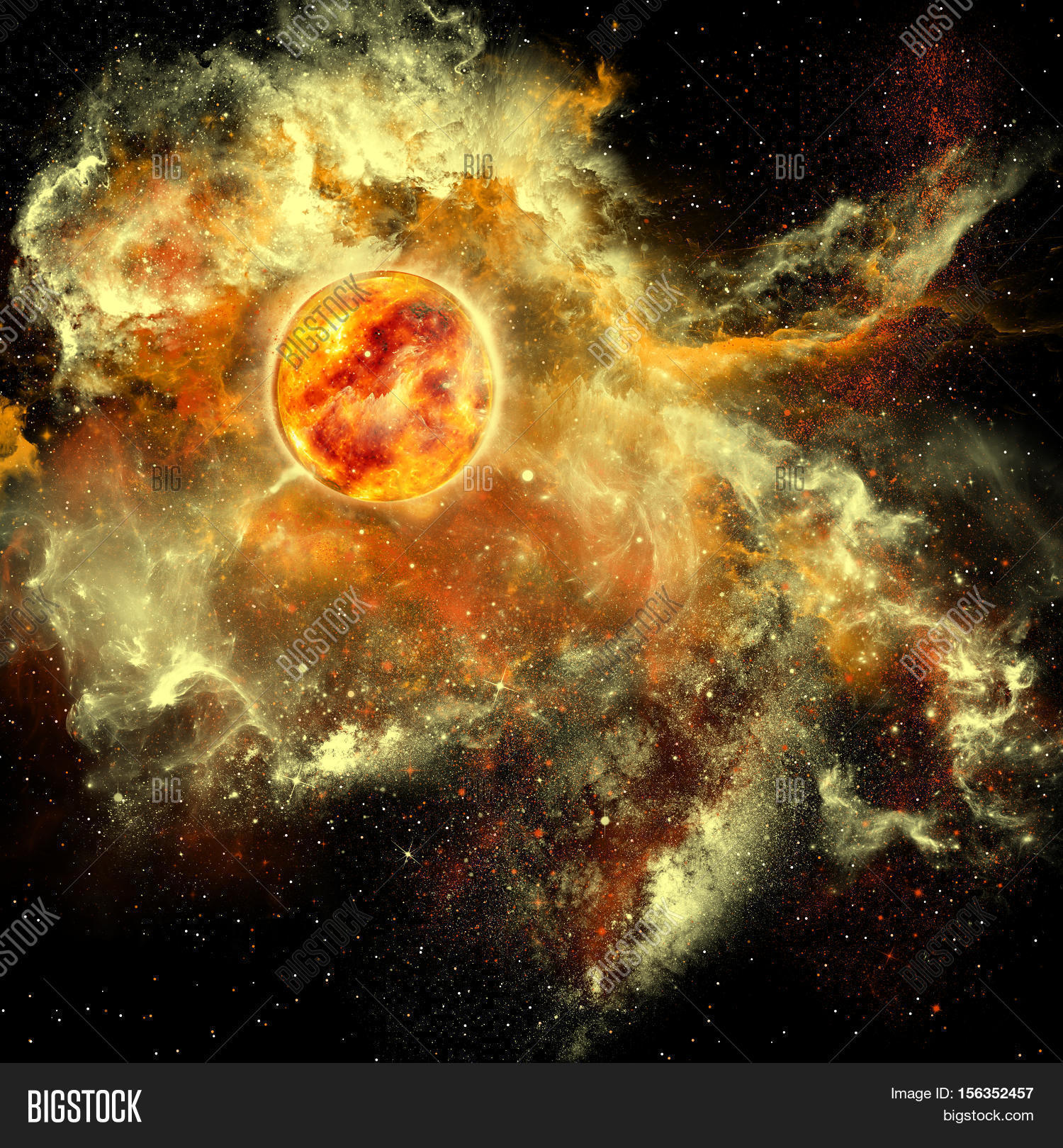 Sun Evolution 3D Image & Photo (Free Trial) | Bigstock