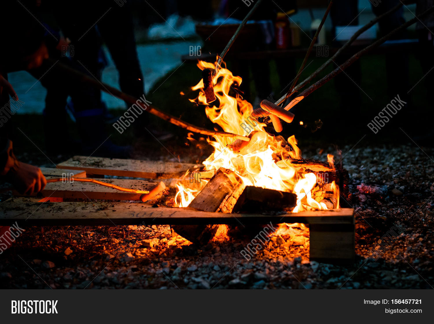 Making Cooking Hot Dog Image & Photo (Free Trial) | Bigstock