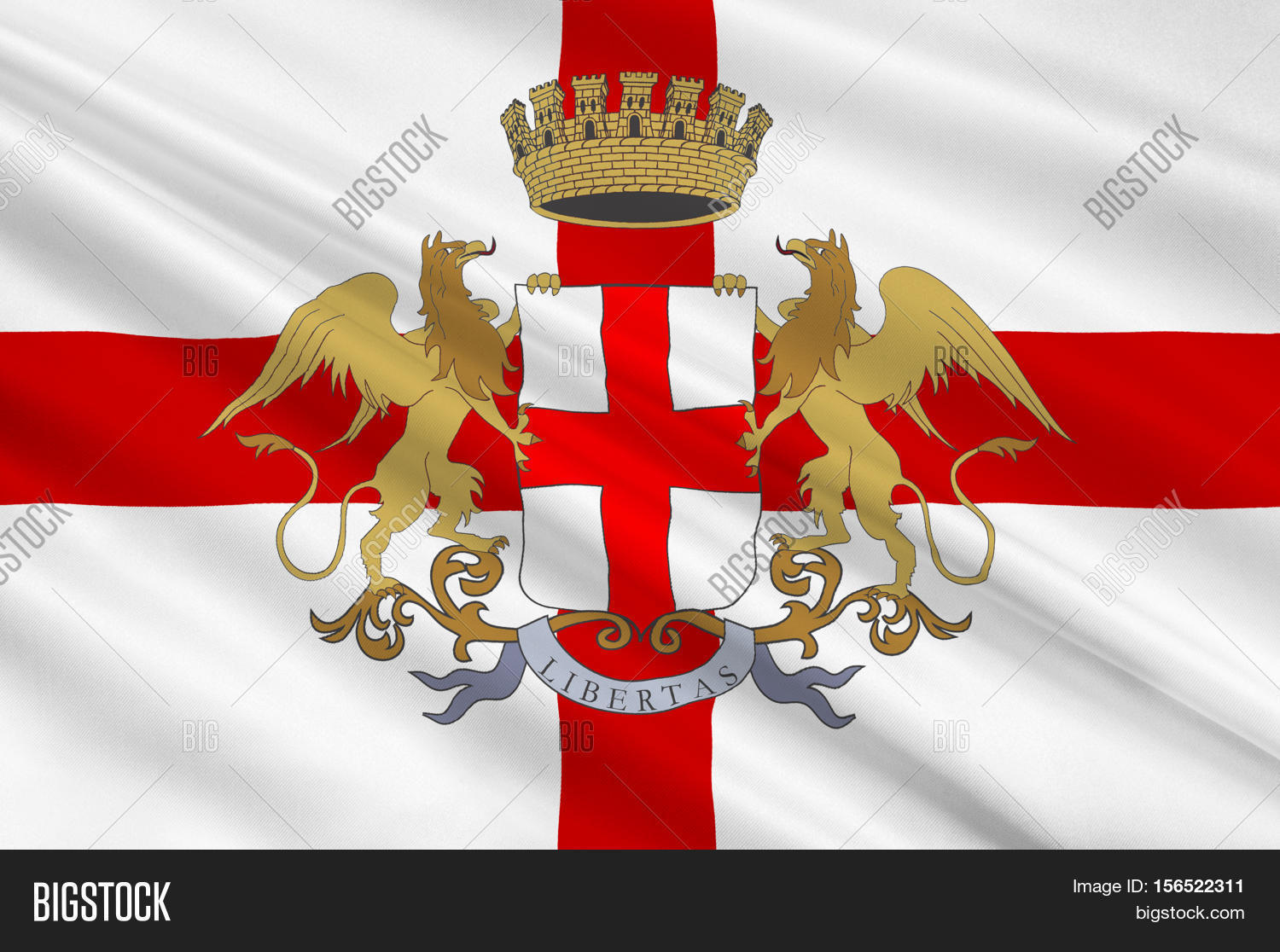 Flag Genoa Capital Image & Photo (Free Trial) | Bigstock