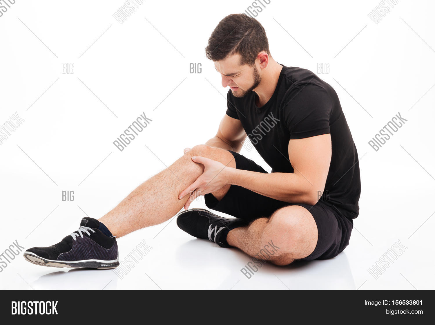 Fitness Man Injured. Image & Photo (Free Trial) | Bigstock