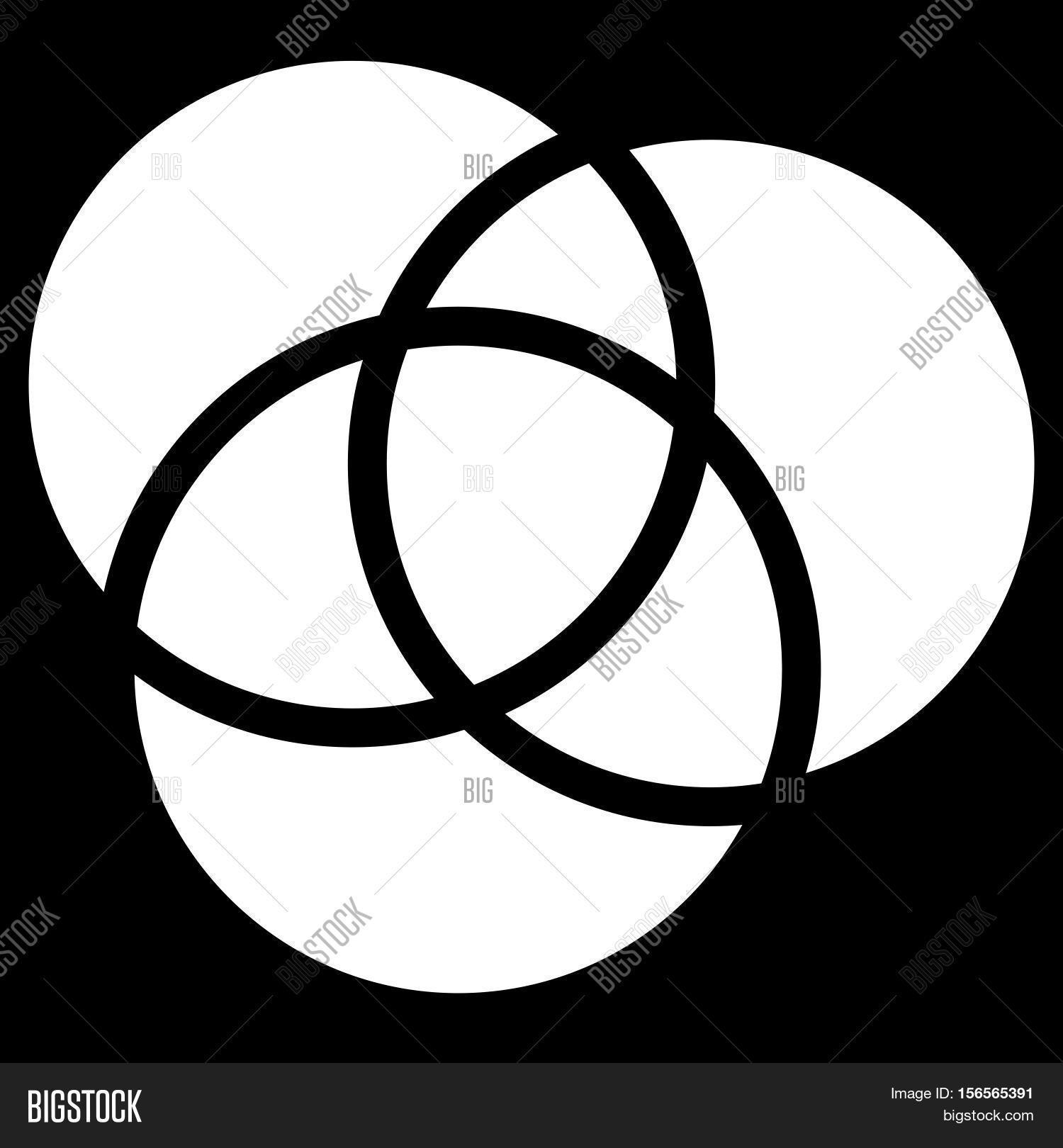 Overlapping Circles Vector & Photo (Free Trial) | Bigstock