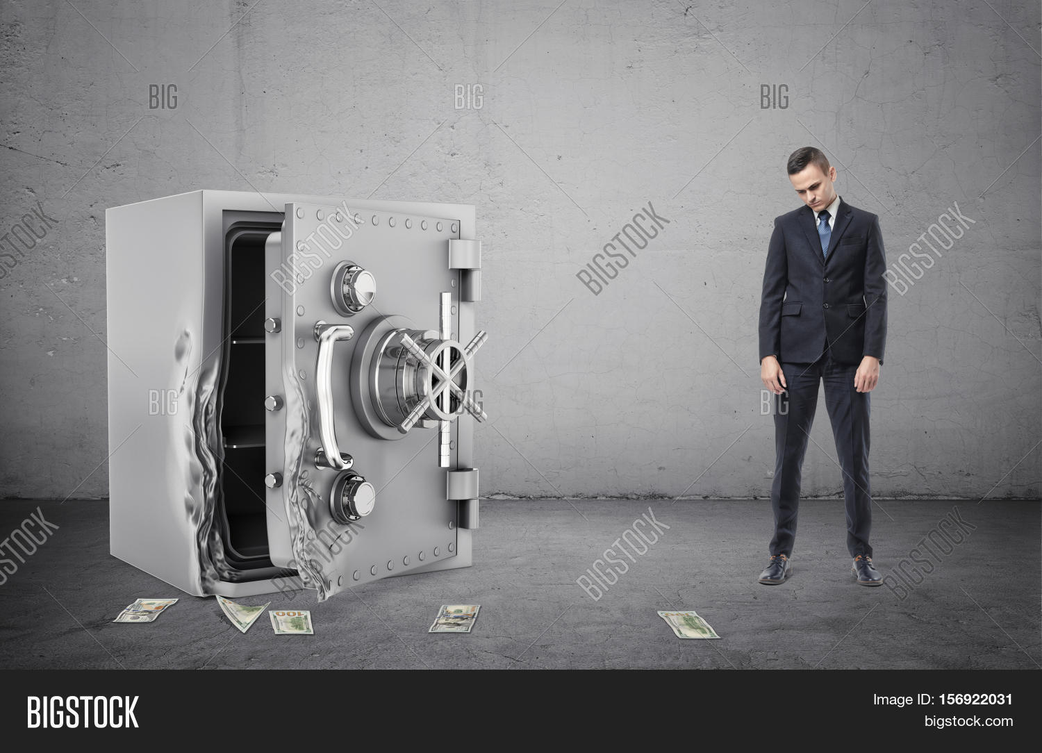 Safe Door Broken Open Image & Photo (Free Trial) | Bigstock