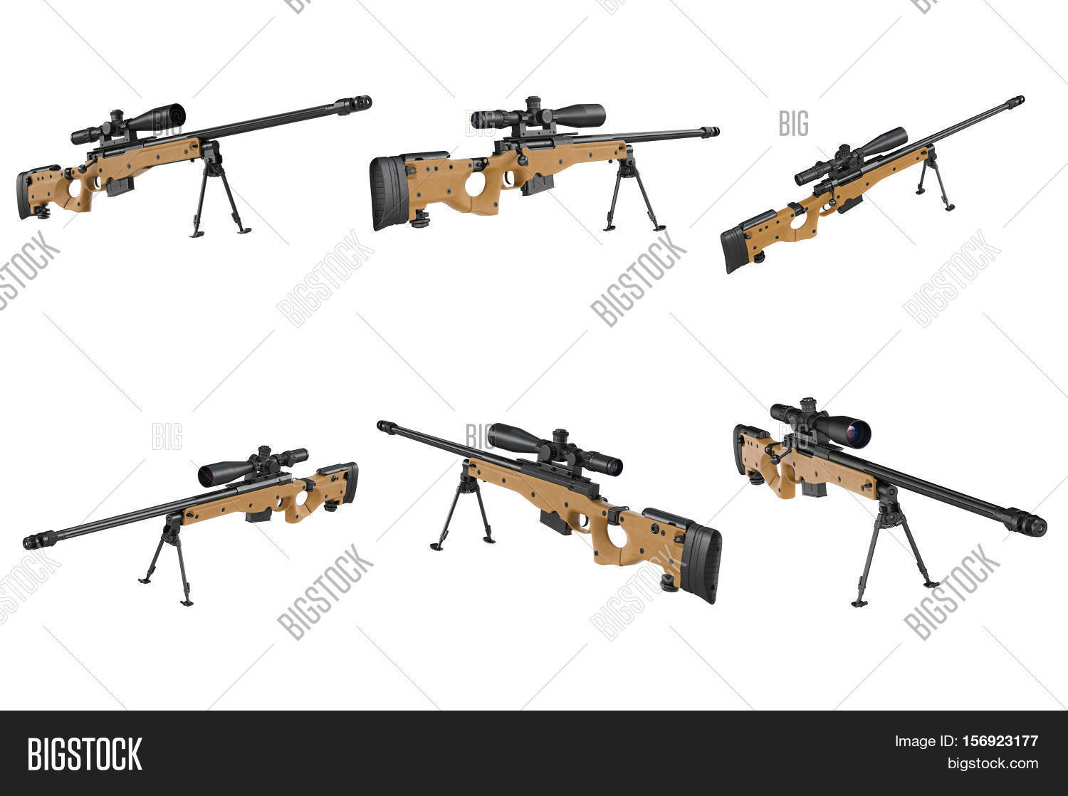 Rifle Sniper Beige Image & Photo (Free Trial) | Bigstock
