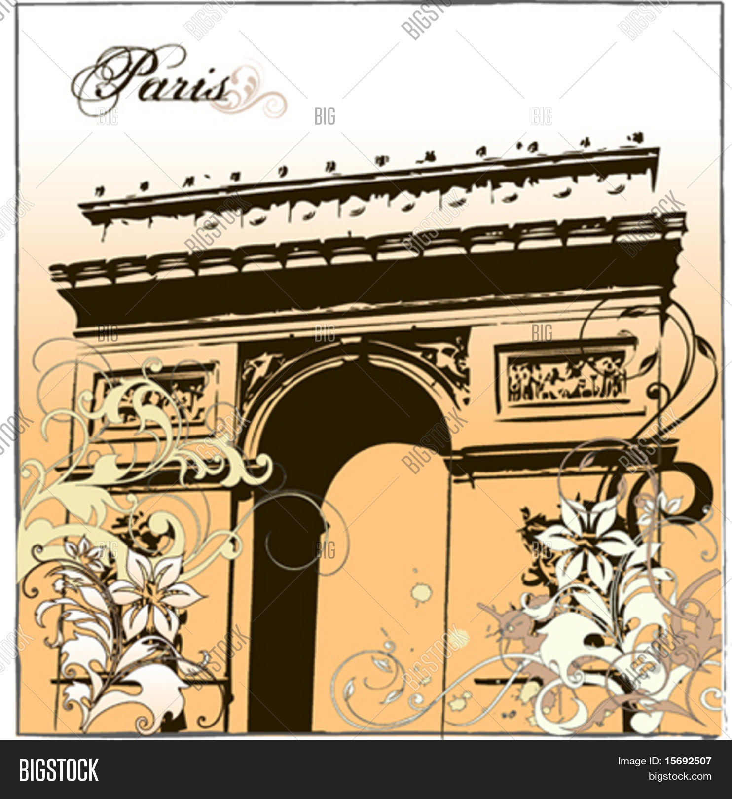 Vector Paris Vector & Photo (Free Trial) | Bigstock
