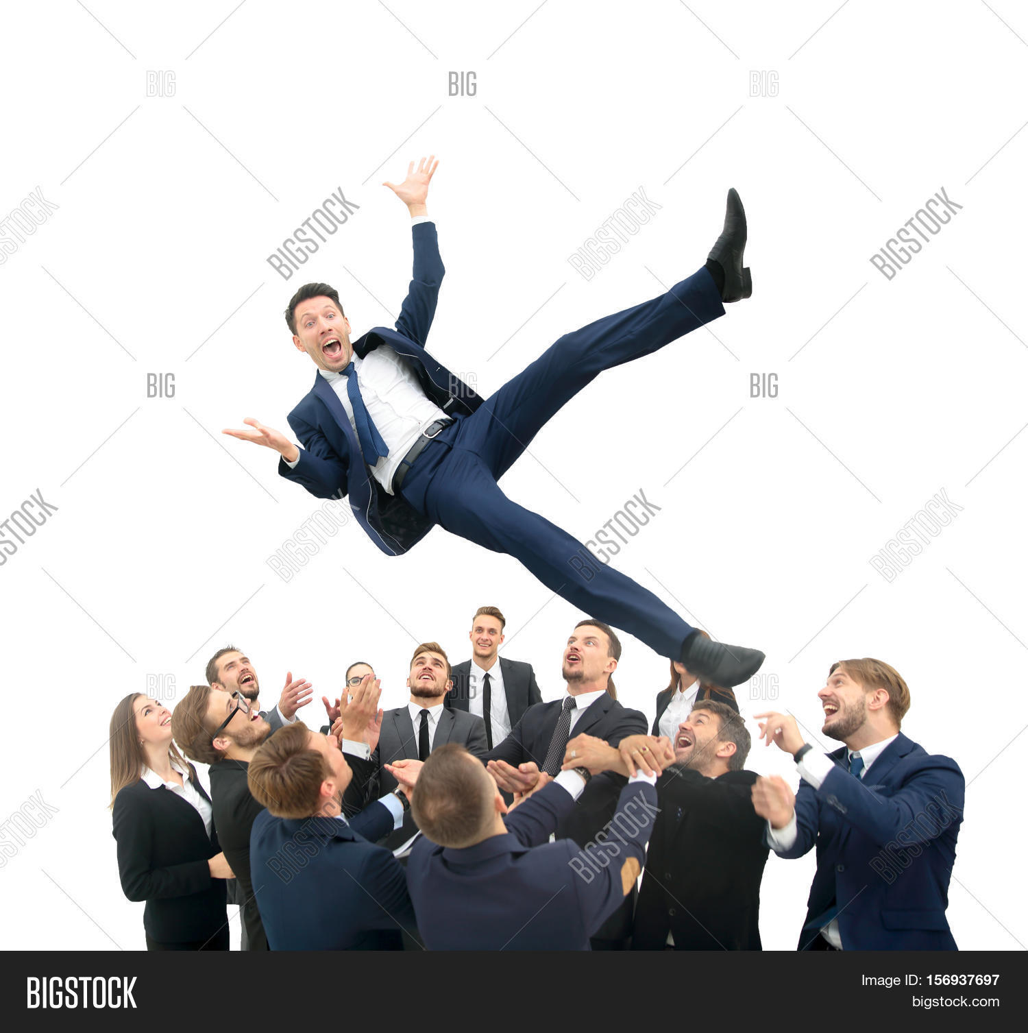 Businessman Get Thrown Image & Photo (Free Trial) | Bigstock