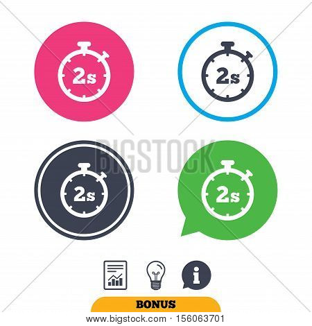 Timer 2 Seconds Sign Vector & Photo (Free Trial) | Bigstock