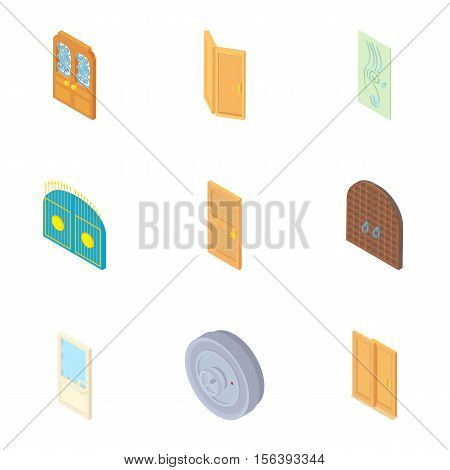 Security Doors Icons Vector & Photo (Free Trial) | Bigstock