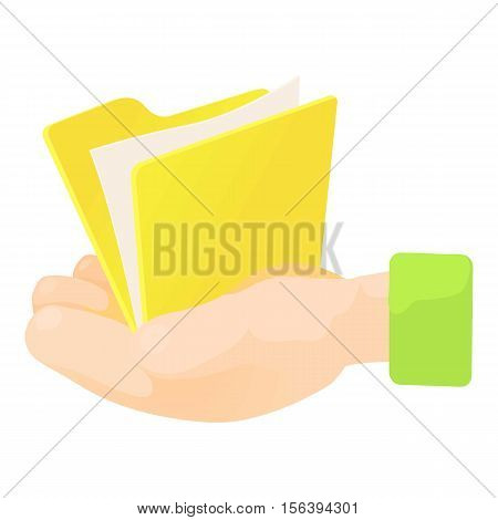 Folder Icon. Cartoon Vector & Photo (Free Trial) | Bigstock