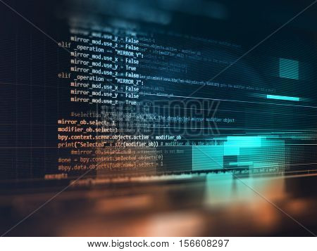 Programming Code Image & Photo (Free Trial) | Bigstock