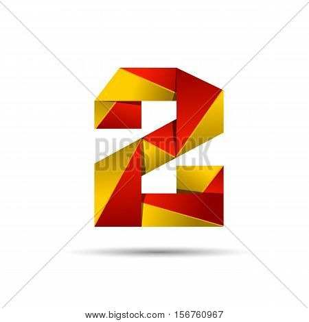 Number Two 2 Icon Vector & Photo (Free Trial) | Bigstock