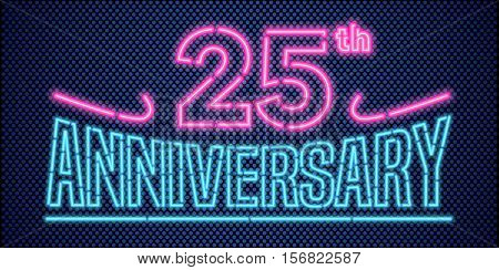 25 Years Anniversary Vector & Photo (Free Trial) | Bigstock