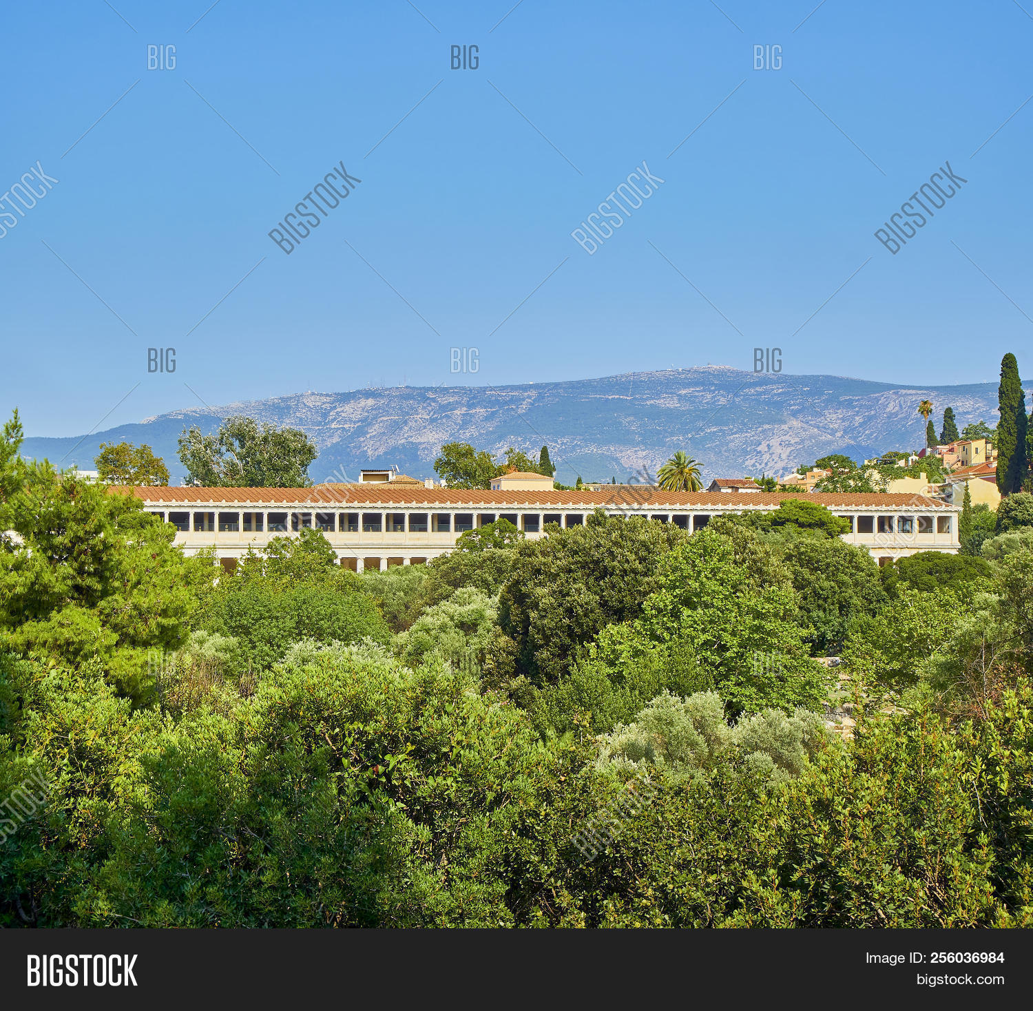 Principal Facade Stoa Image & Photo (Free Trial) | Bigstock