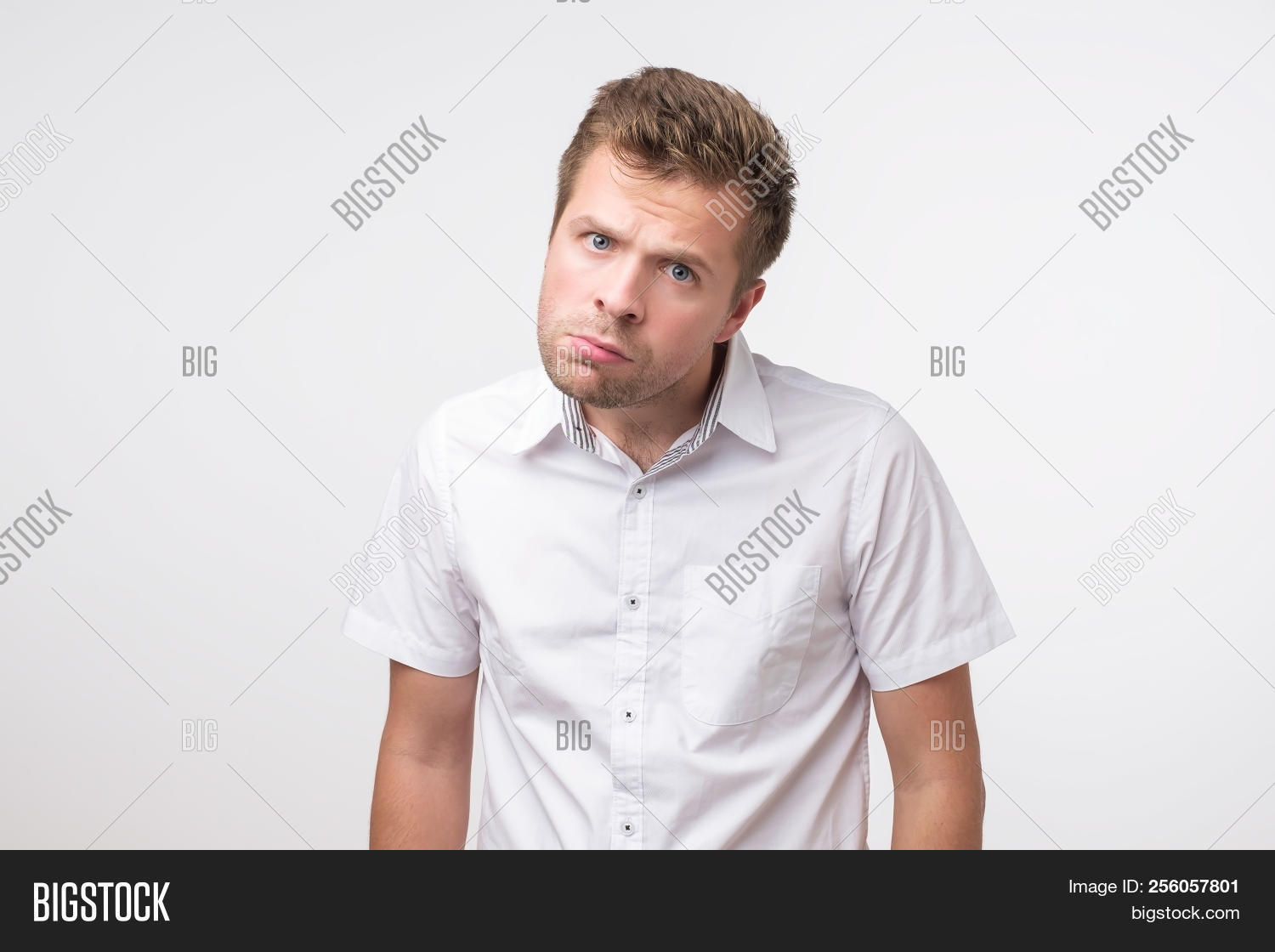 Young Man Dissatisfied Image & Photo (Free Trial) | Bigstock