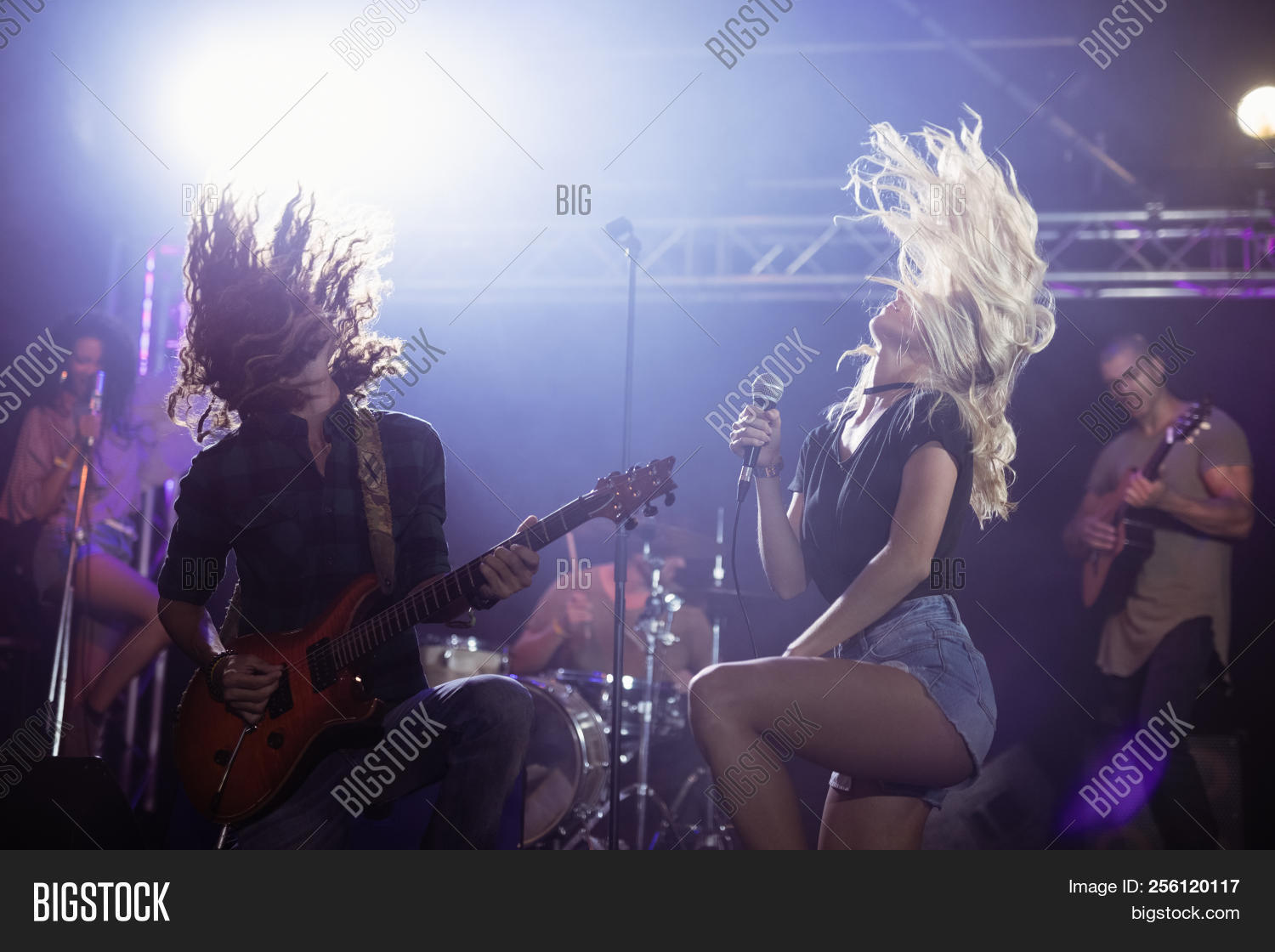Female Singer Male Image & Photo (Free Trial) | Bigstock