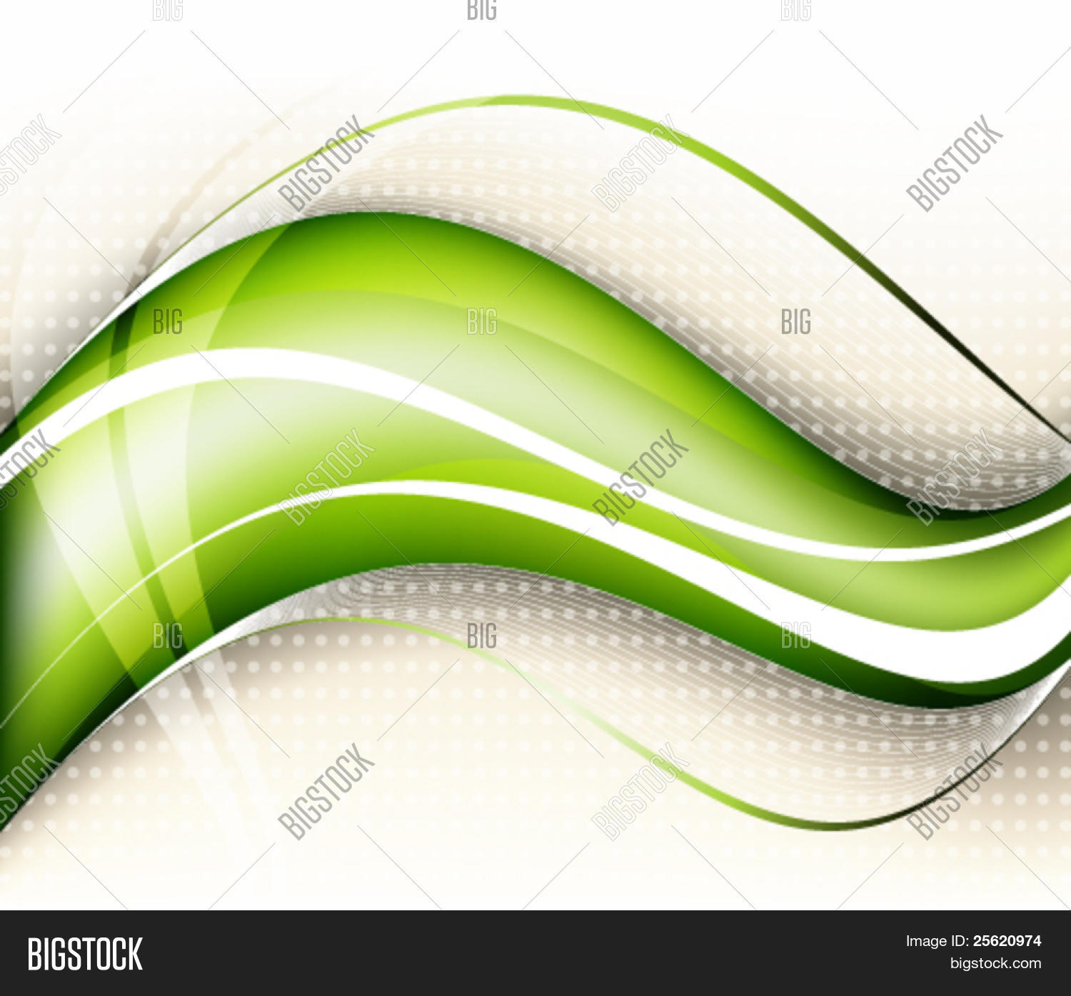 Eps10 Waving Green Vector & Photo (Free Trial) | Bigstock