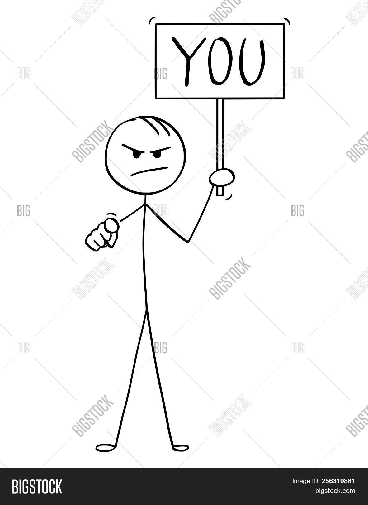 Cartoon Stick Drawing Image & Photo (Free Trial) | Bigstock