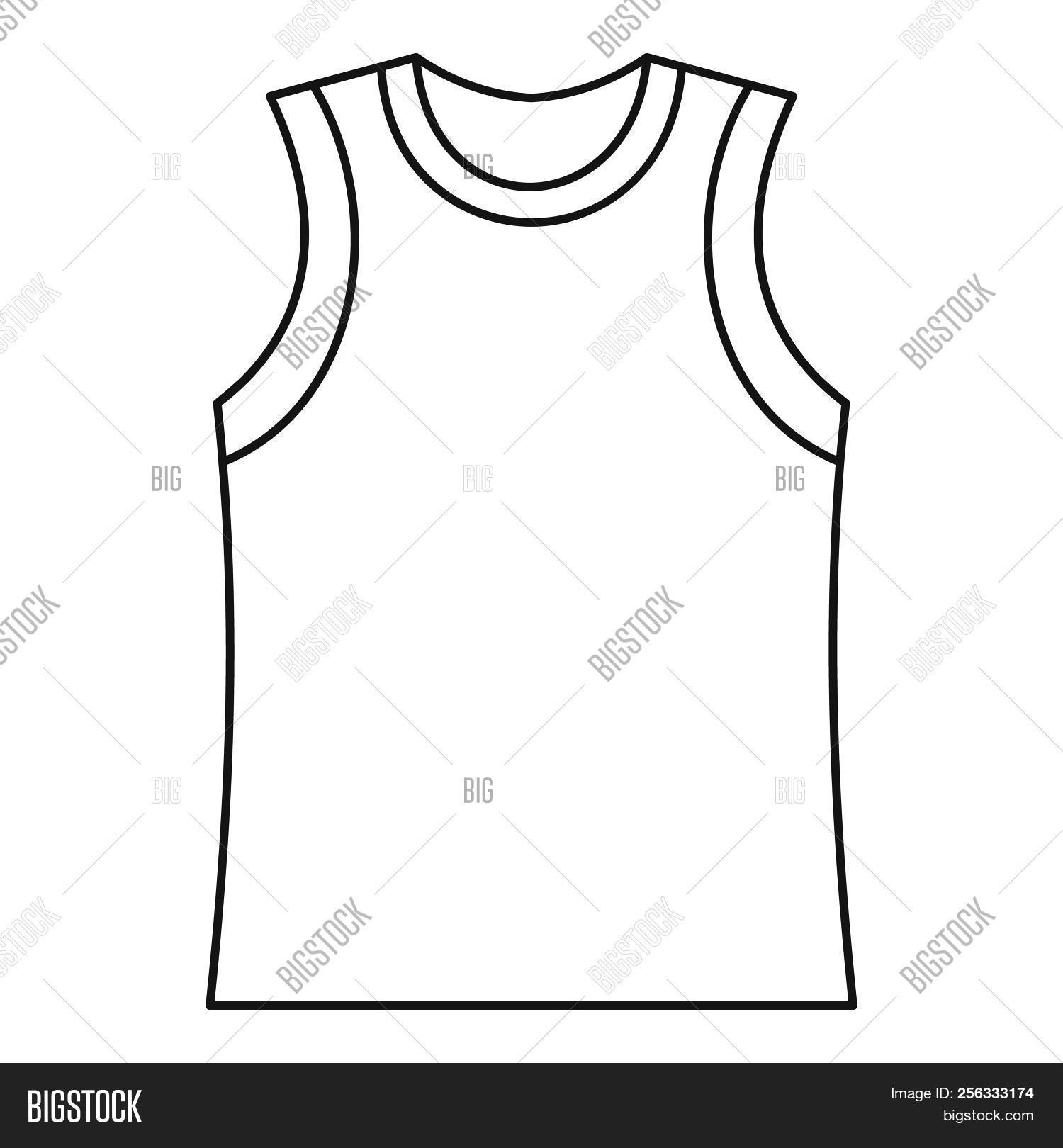 Singlet Icon. Outline Image & Photo (Free Trial) | Bigstock