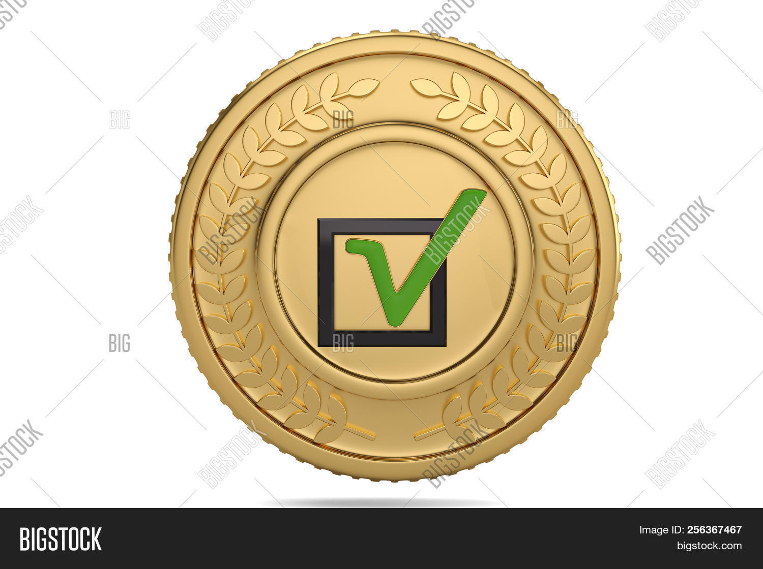 Tick Mark Circular Image & Photo (Free Trial) | Bigstock