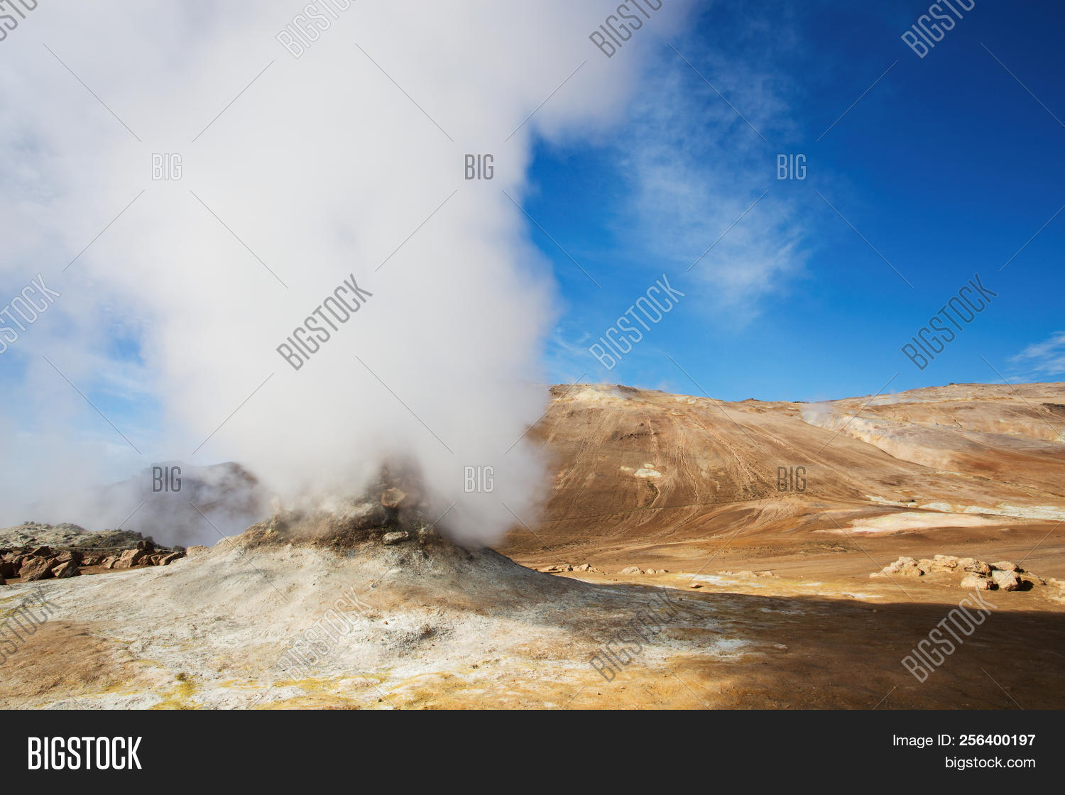 Fumarole Field Image & Photo (Free Trial) | Bigstock