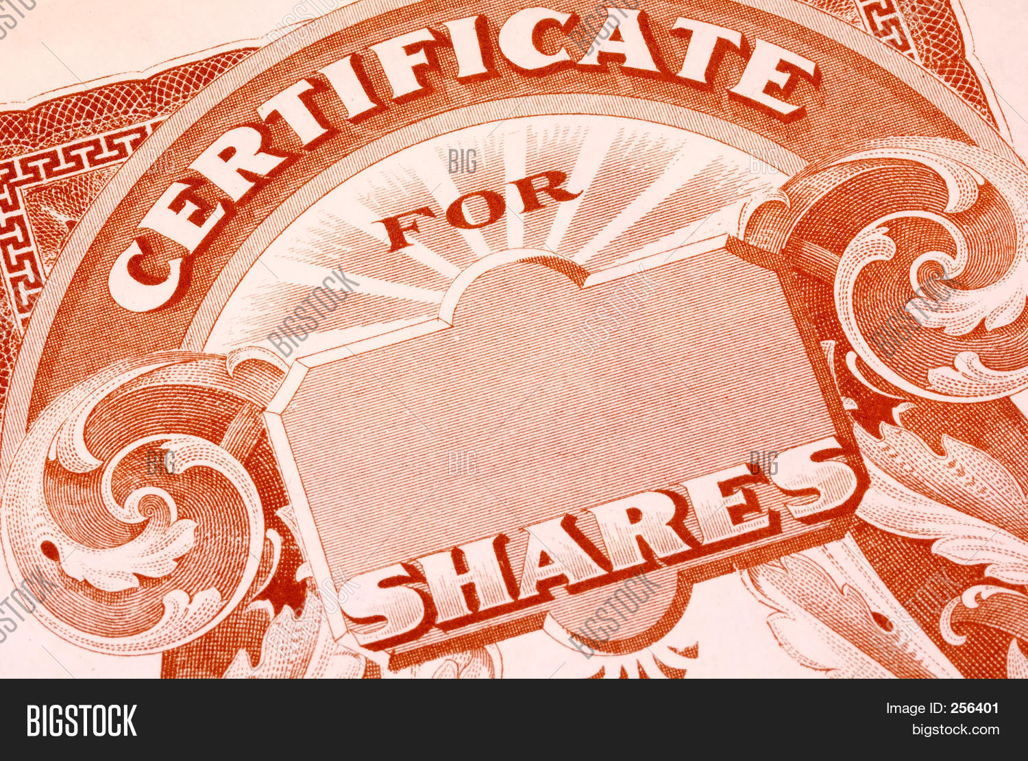 Stock Certificate Image & Photo (Free Trial) | Bigstock