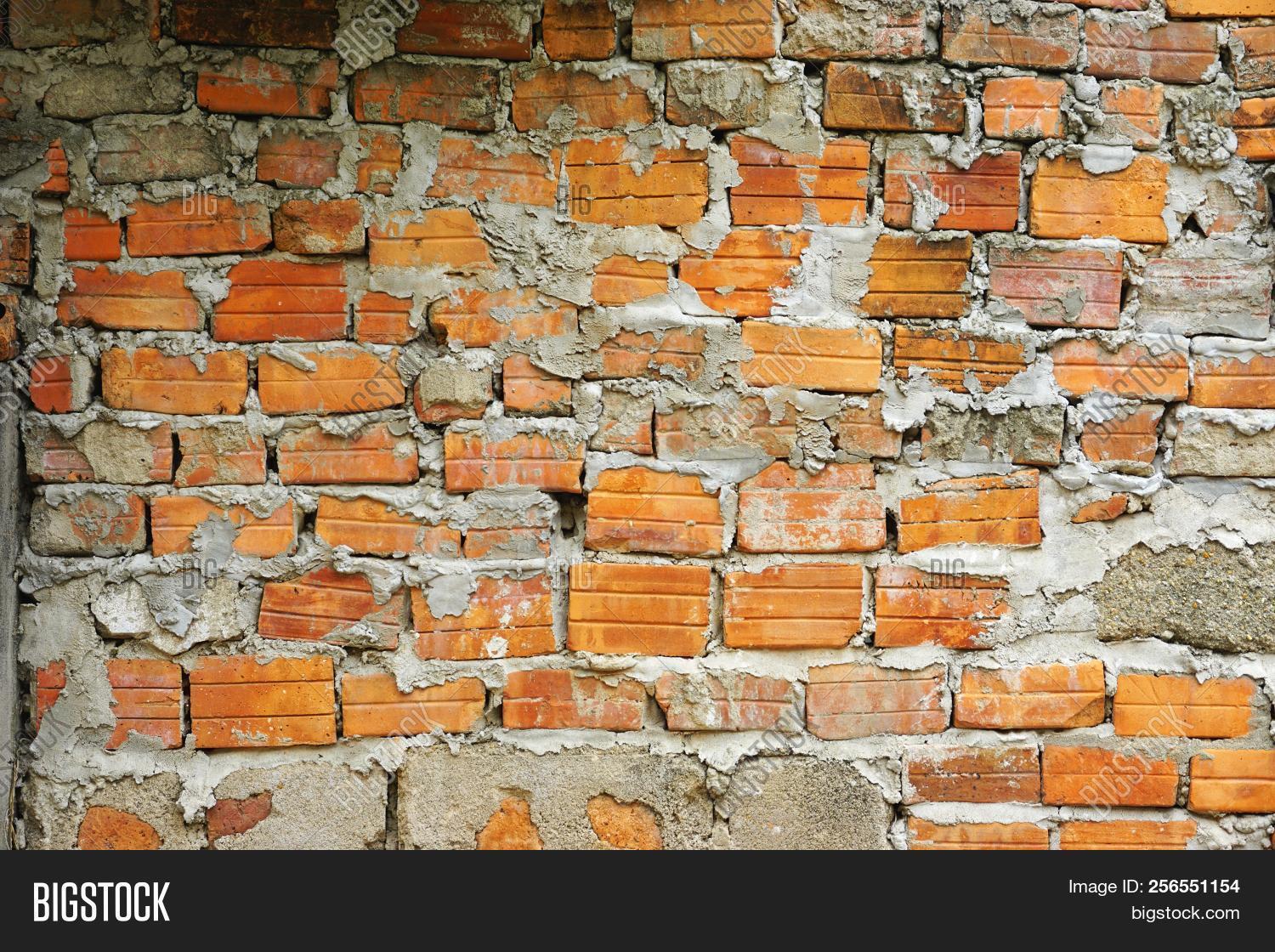 Crude Brick Wall Image & Photo (Free Trial) | Bigstock