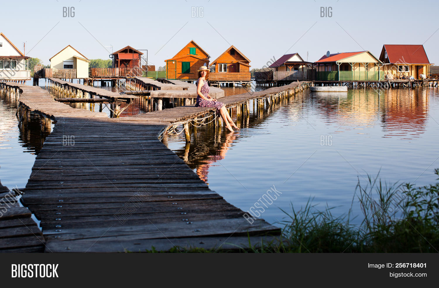 Floating Village On Image & Photo (Free Trial) | Bigstock