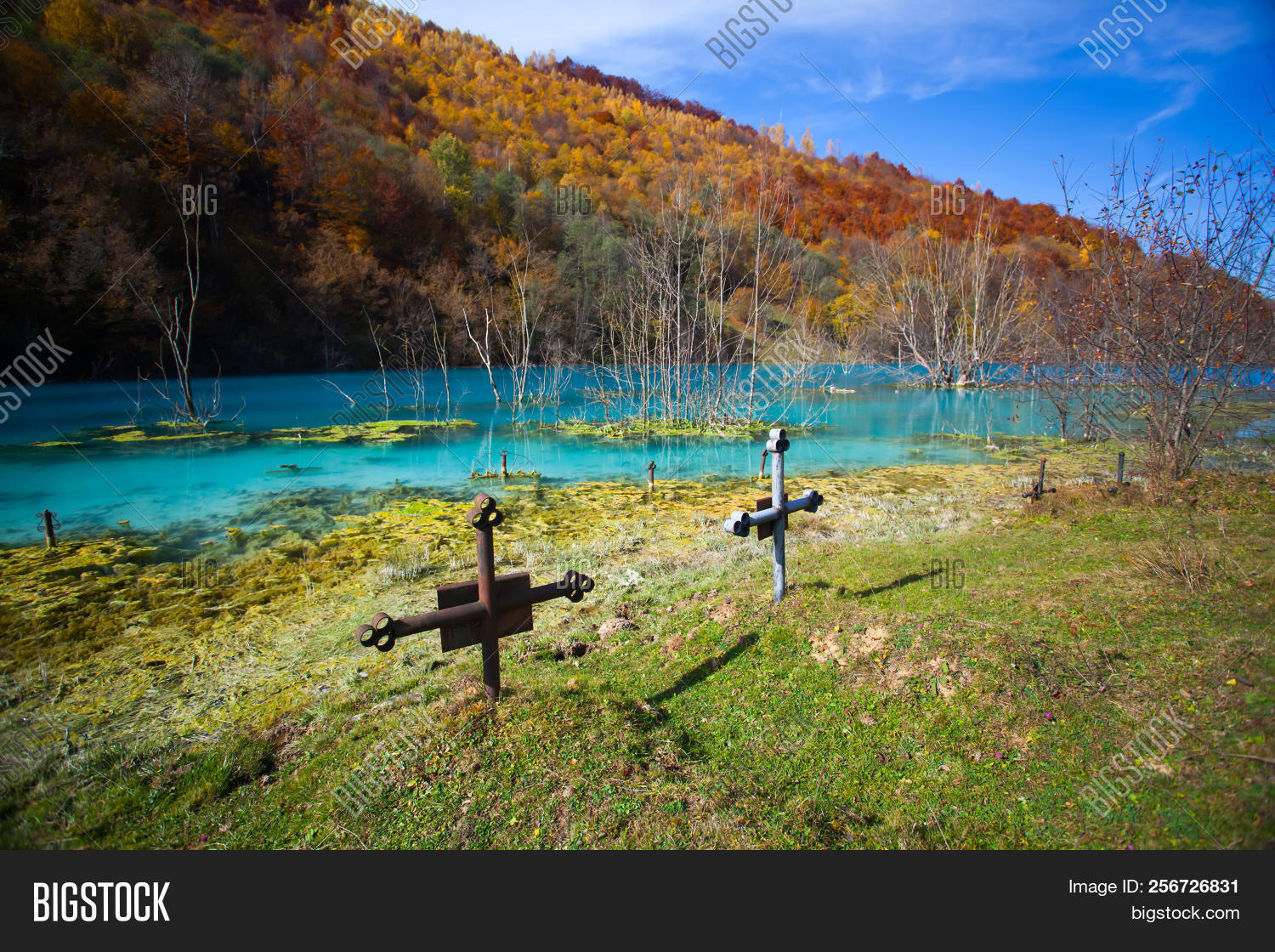 Flooded Cemetery Next Image & Photo (Free Trial) | Bigstock