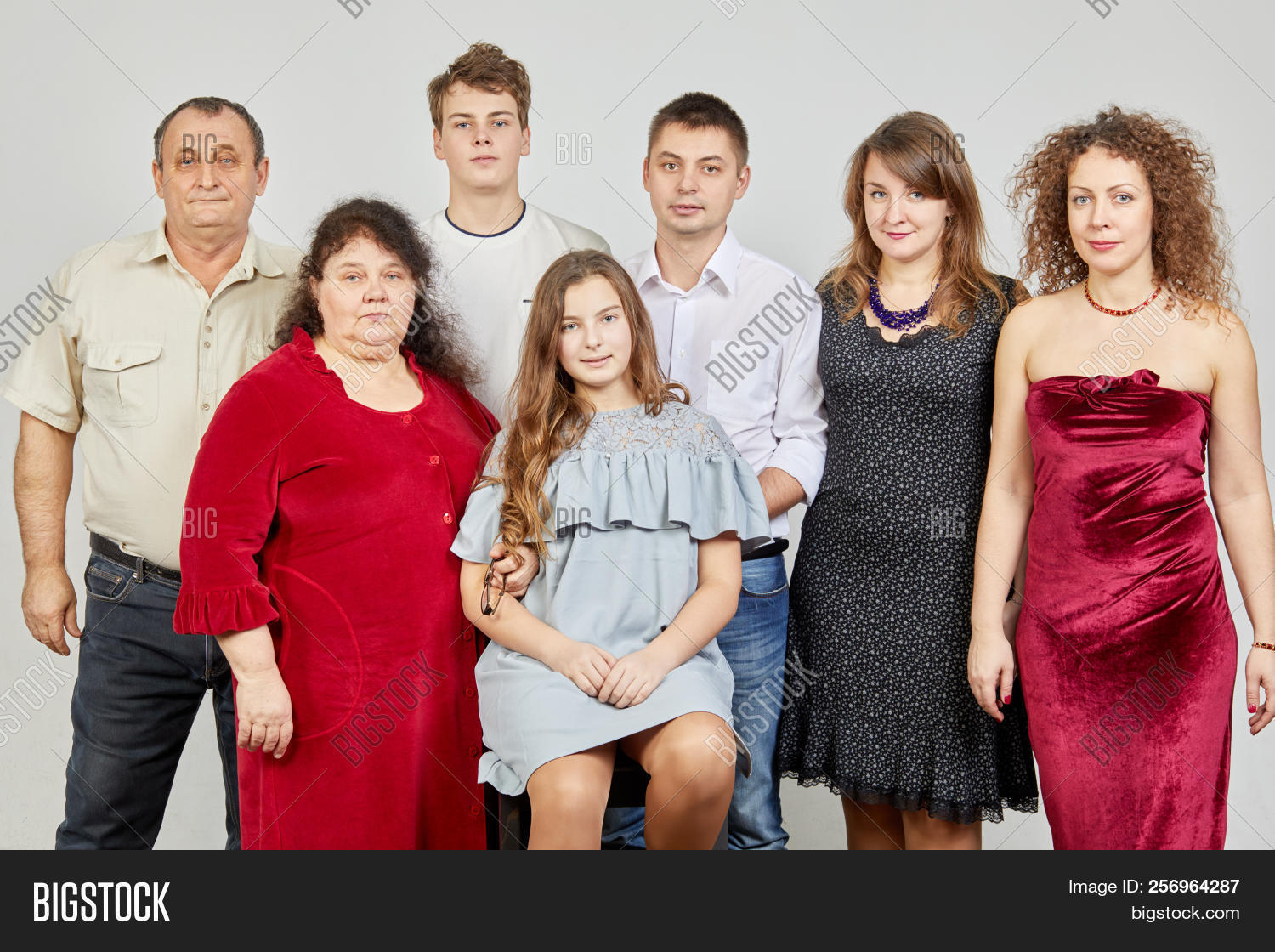 Group Portrait Family Image & Photo (Free Trial) | Bigstock