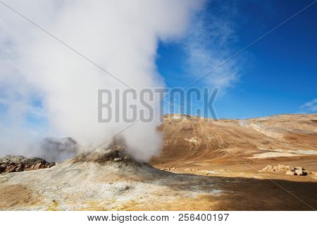 Fumarole Field Image & Photo (Free Trial) | Bigstock