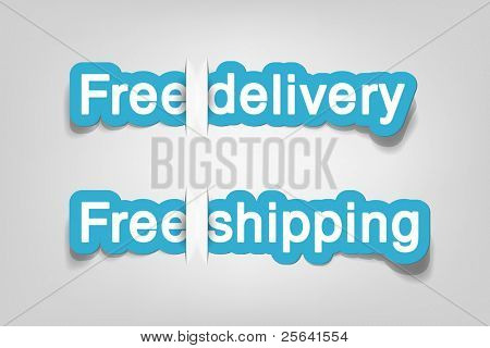 Free Delivery Free Vector & Photo (Free Trial) | Bigstock